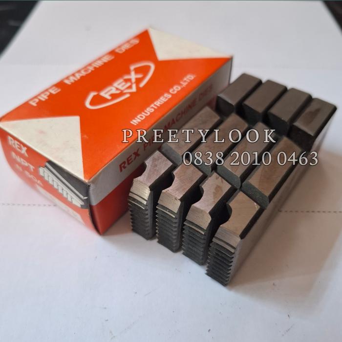 Jual Rex Pipe Machine Dies 1 - 2 Inch NPT Mata Snai Senai Drat Pipa N 50A - Jakarta Utara ...