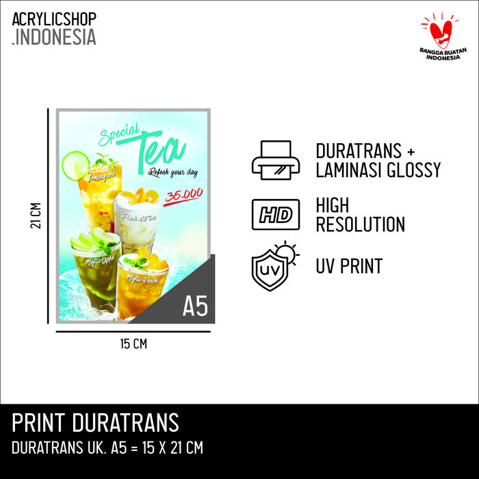 Jual Print Duratrans Paper Backlite for Slim Light Box | Kertas Neon ...