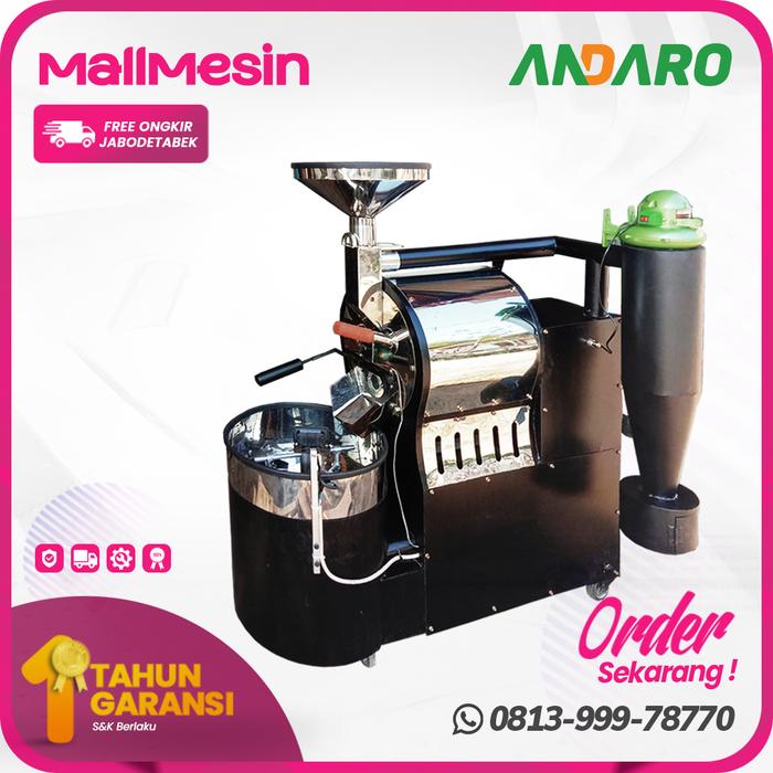Jual Mesin Roaster Kopi atau Alat Sangrai 3 Kg ANDARO ADR-3RC | TKDN ...