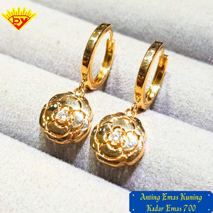 Jual Anting Emas Kuning Kadar Emas 700 - Jakarta Pusat - TOKO MAS DYNA ...
