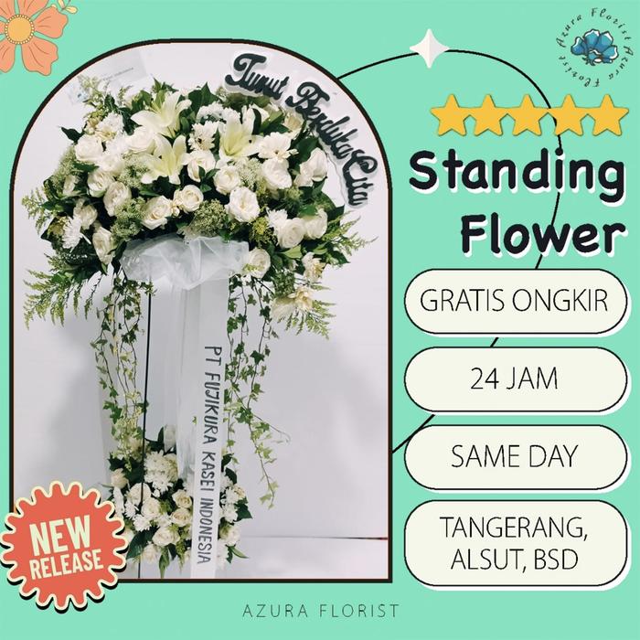 Jual Standing Flower Bunga Standing Dukacita Premium Bunga Segar ...