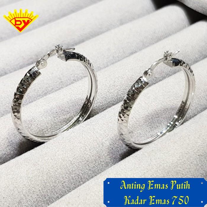 Jual Anting Emas Gipsy Kadar Emas Putih 750 - Jakarta Pusat - TOKO MAS ...