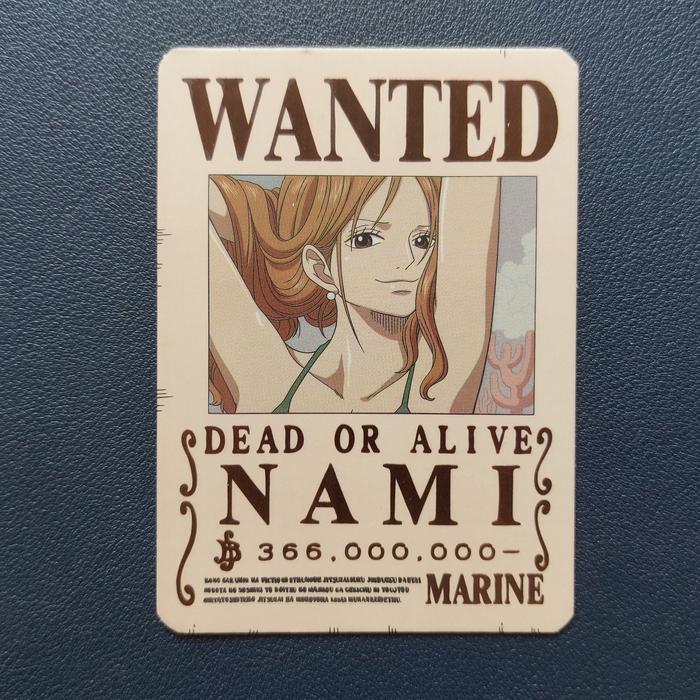 Jual One Piece x Chatime promo card 2024 - Wanted Nami - Kota Tangerang ...
