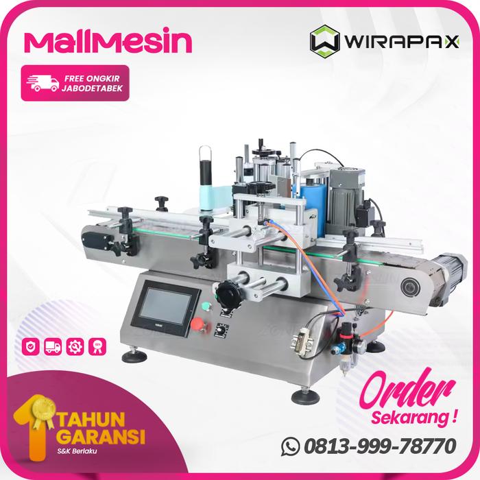 Jual Mesin Labelling Stiker Otomatis Untuk Label Botol Bulat WIRAPAX HLTB-130 - Kota Surabaya ...