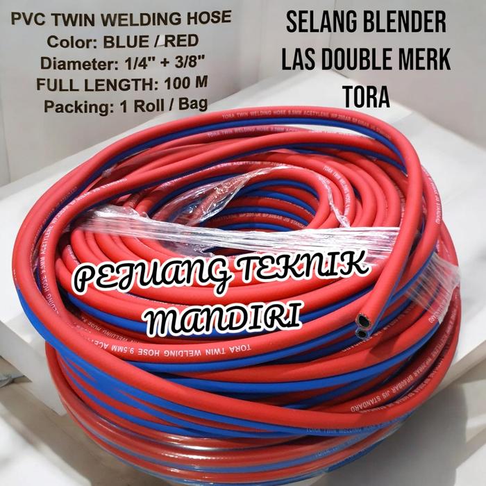 Jual SELANG LAS BLENDER / SELANG DOUBLE LAS / TWIN HOSE DOUBLE NLG ...