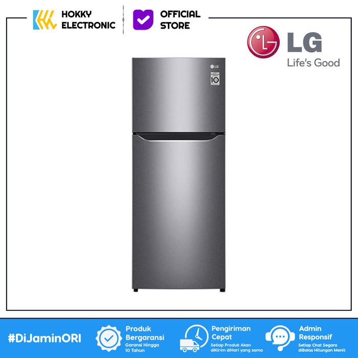 Promo LG GN B222SQIB Kukas 2 Pintu LG GNB222SQIB Inverter 10Th Warranty ...