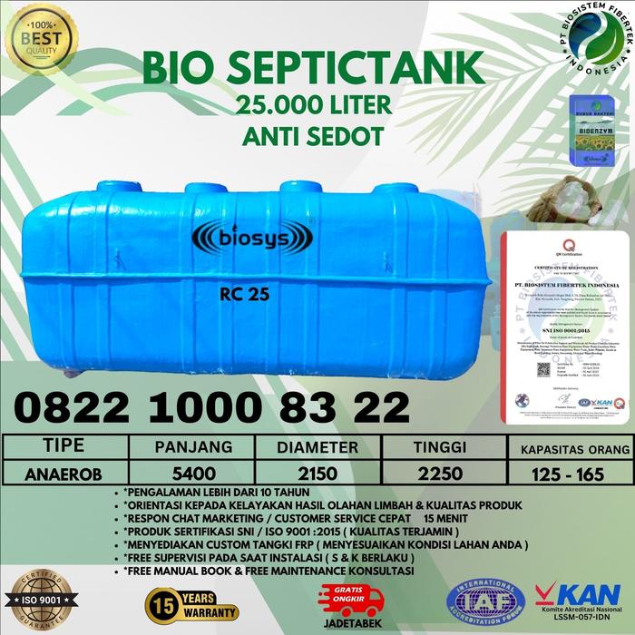 Jual Bio Septic tank Biosys Tipe RC 25 / 25.000 liter - Septic tank Bio ...