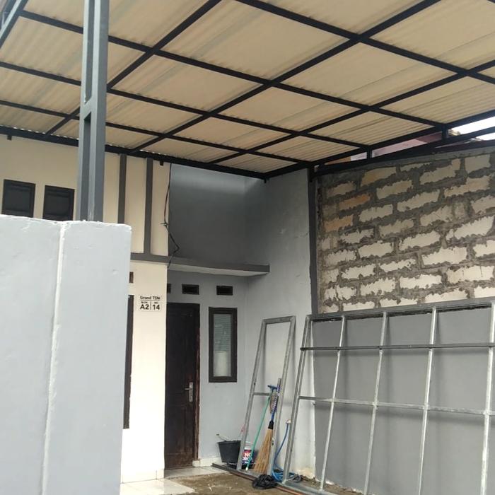 Jual Kanopi Atap Alderon Rangka Besi Hollow finishing cat Duco - Kota ...