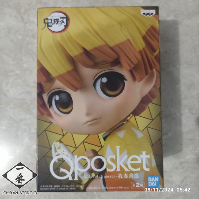 Jual Banpresto Q Posket Zenitsu Agatsuma Demon Slayer Bandai Qposket ...