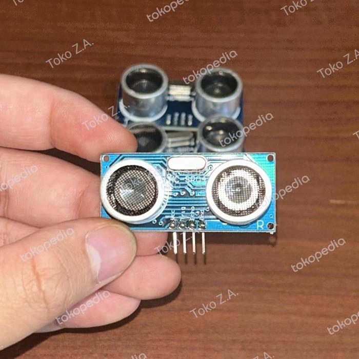 Jual Hc-sr04 ultrasonic distance measuring transducer sensor 3,3v 5v ...