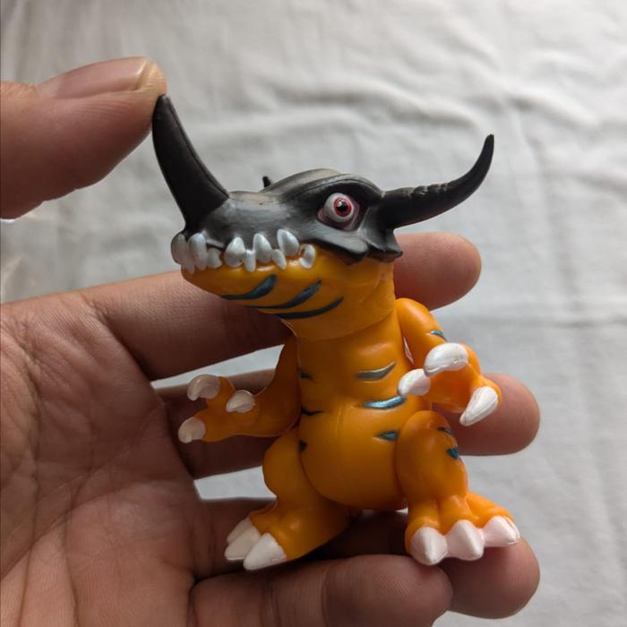 Jual Action Figure Digimon Set - Agumon Veemon Greymon Metal Greymon ...