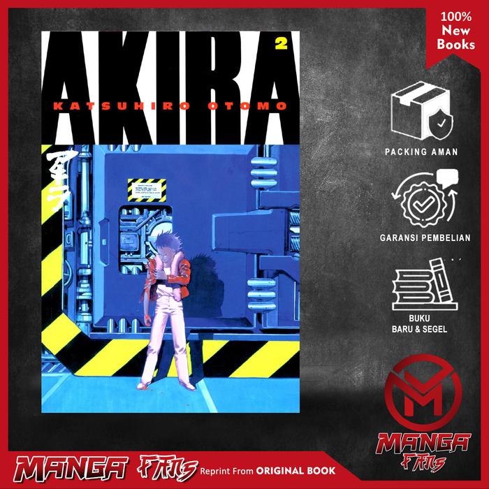 Jual Komik Manga: Akira Vol.1-6 Complete Set English Edition by Otomo ...