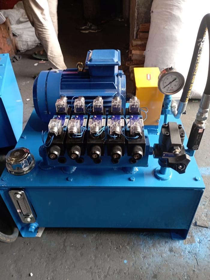 Jual HPU PISTON PUMP 80 LITER 5 HP 3 PHASE 50/60 Hz (Hydraulic Power ...