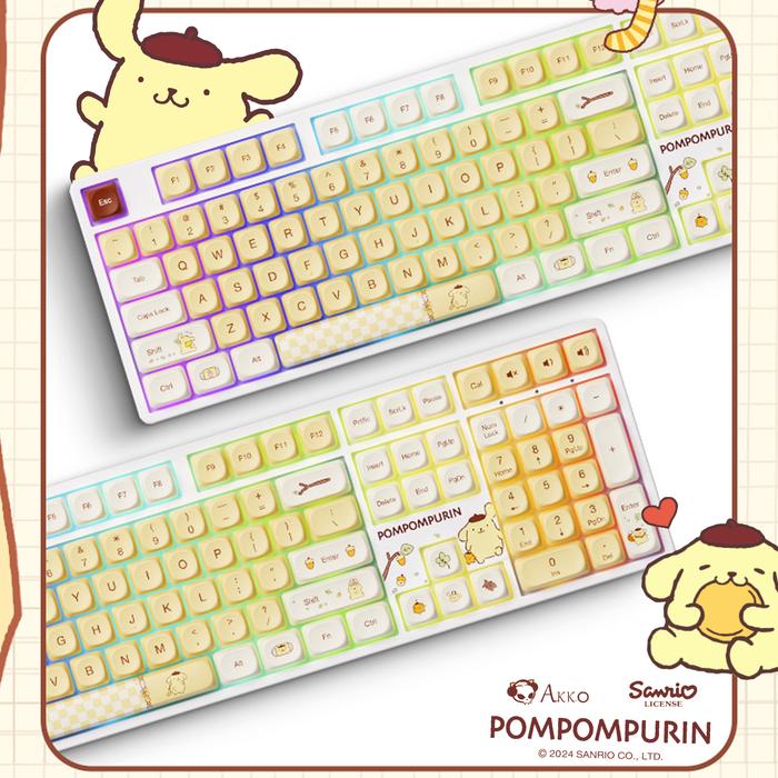 Jual Akko 5108B Plus Pompompurin Limited Edition Keyboard - Jakarta ...
