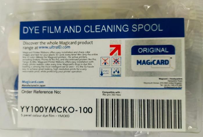 Jual MAGICARD RIBBON COLOR YMCKO PRONTO NEO - NOVA - Kota Bandung ...