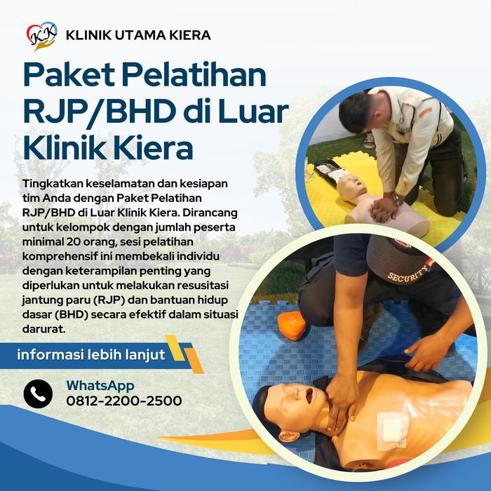 Jual Paket Pelatihan RJP/BHD di Luar Klinik Kiera (Off-Site CPR/BLS ...