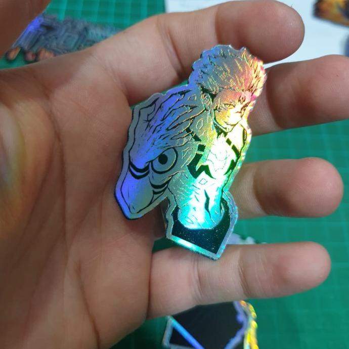 Jual Merdeka Sticker Hologram Anime - Psh713 - Jujutsu Kaisen - Sukuna ...