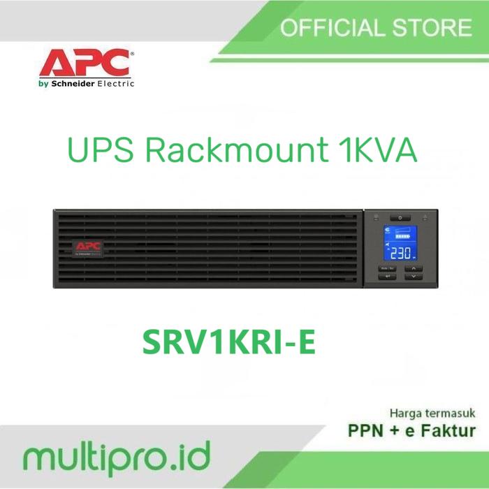 Promo UPS APC SRV1KRI-E Rackmount 1kva easy ups online + railkit Cicil 0% 3x - Jakarta Utara ...