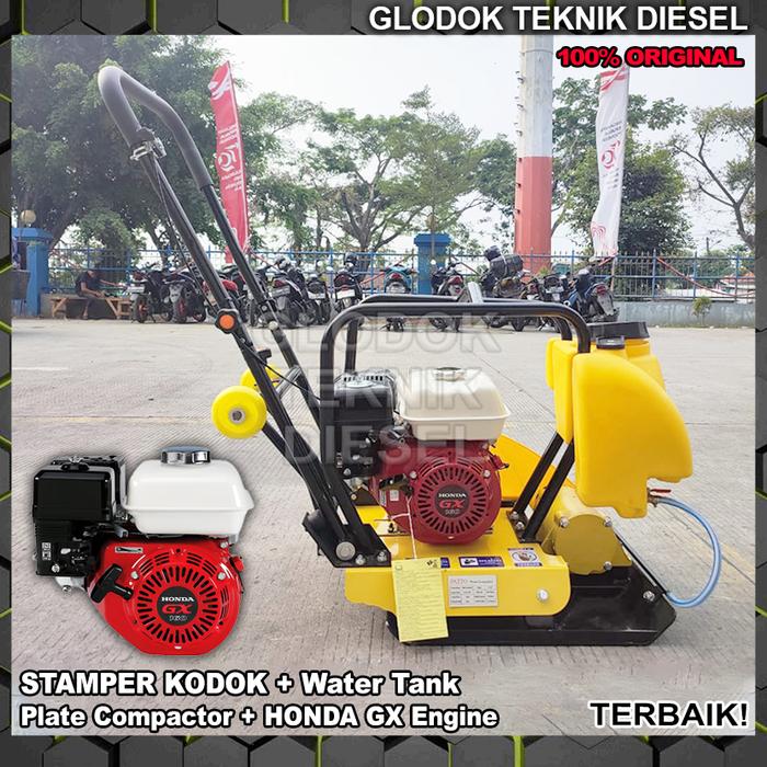 Jual Mesin Stamper Kodok Tangki Air + HONDA GP160 C 90T Engine Bensin ...