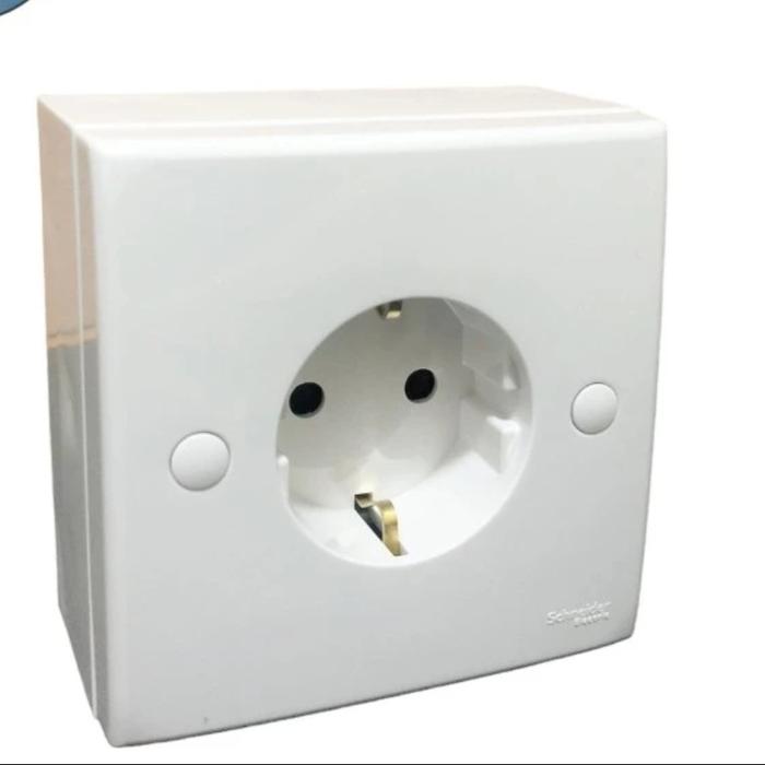 Jual Stop Kontak Outbow Schneider S-Classis Socket Outlet 1 Gang 16A ...