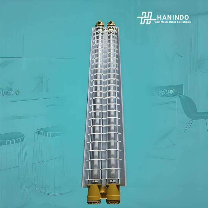 Jual Lampu TL LED Explosion Proof Warom HRY52 - 2x18 Watt LED (Custom ...
