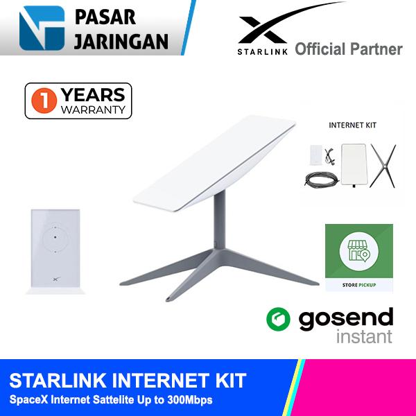 Jual STARLINK Internet Kit Satellite Antenna WiFi Router Kit - Dual ...