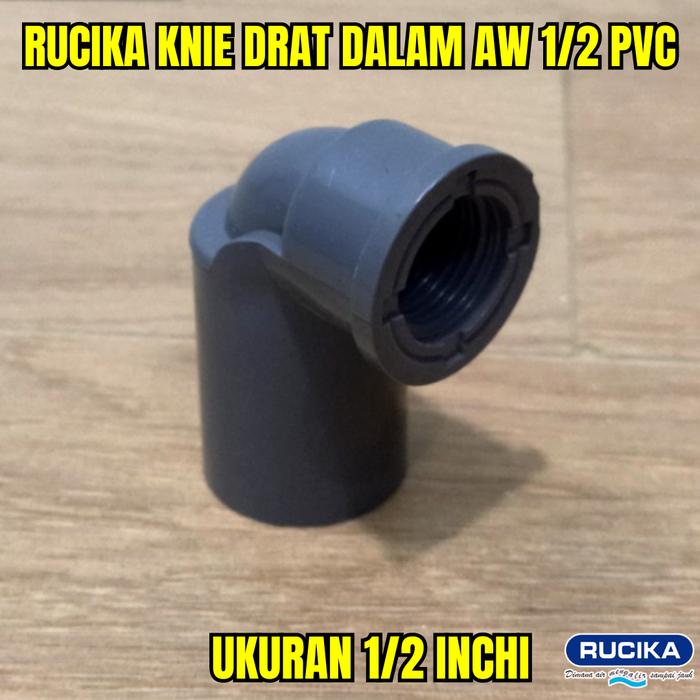 Jual Fitting Sambungan Keni Bengkok Drat Dalam PVC Paralon AW Ukuran 1/ ...