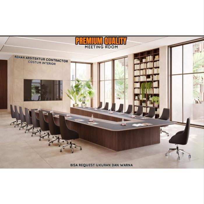 Jual Meja Rapat Aula | Meja Meeting Leter U | Meja Rapat Room Besar ...