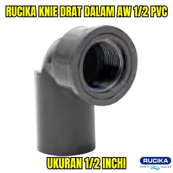 Jual Fitting Penyambung Keni Bengkok Drat Dalam PVC Paralon AW Ukuran 1 ...