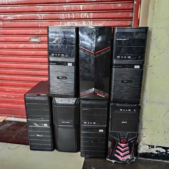 Jual casing cpu pc komputer rakitan bekas standar atx murah kosongan ...