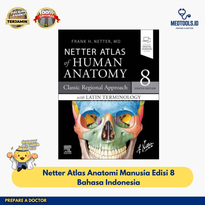 Jual Atlas Anatomi Manusia Netter Edisi 8 Bahasa Indonesia - Jakarta ...