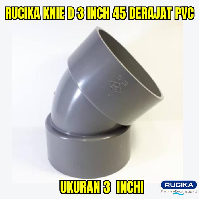 Jual Keni Paralon Fitting Pipa Bengkok PVC Paralon Elbow Ukuran 3 Inchi ...