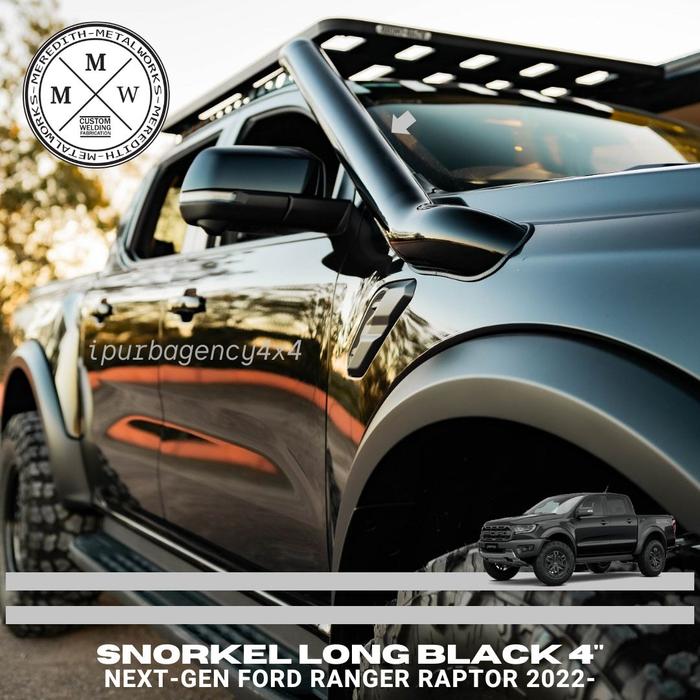 Jual MEREDITH SNORKEL: FORD RANGER RAPTOR NEXT-GEN 22- LONG BLACK 4 ...