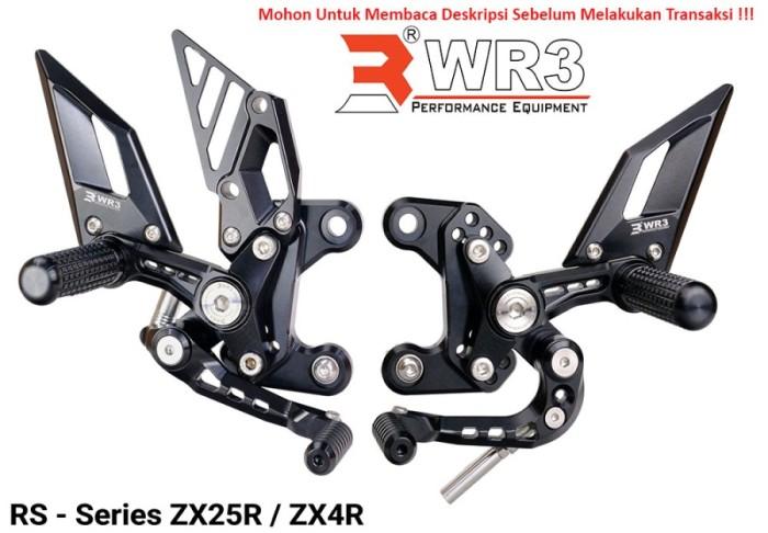Jual Step Footstep Underbone WR3 RS Series Kawasaki Ninja 250 250fi ...