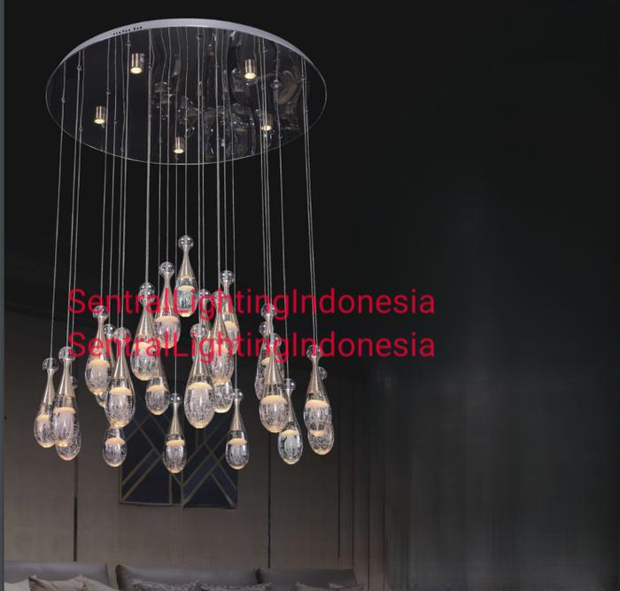 Jual SL6207-25 KAMPU GANTUNG PLAFON MINIMALIS MODERN ELEGAN VOID RUANG ...