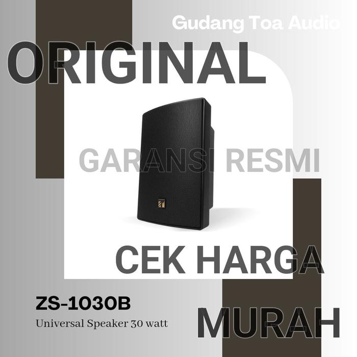 Jual Universal Speaker Toa ZS-1030B (30W) - Jakarta Utara - Gudang Toa Audio | Tokopedia