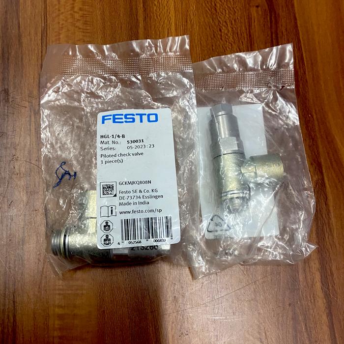 Jual Piloted non Return Valve FESTO HGL-1/4-B (530031) - Jakarta Barat ...