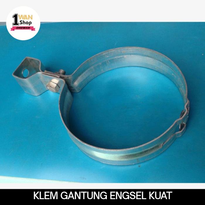 Jual Klem gantung pipa flexible ducting / pvc model engsel 1 in / 2 in ...