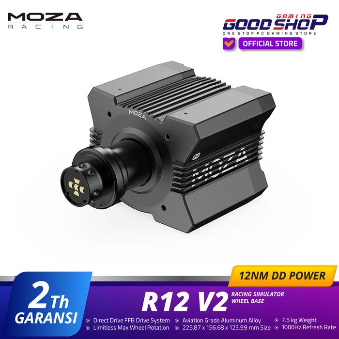 Promo MOZA Racing R12 / R-12 Direct Drive 12Nm | Racing Simulator Wheel Base Cicil 0% 3x ...