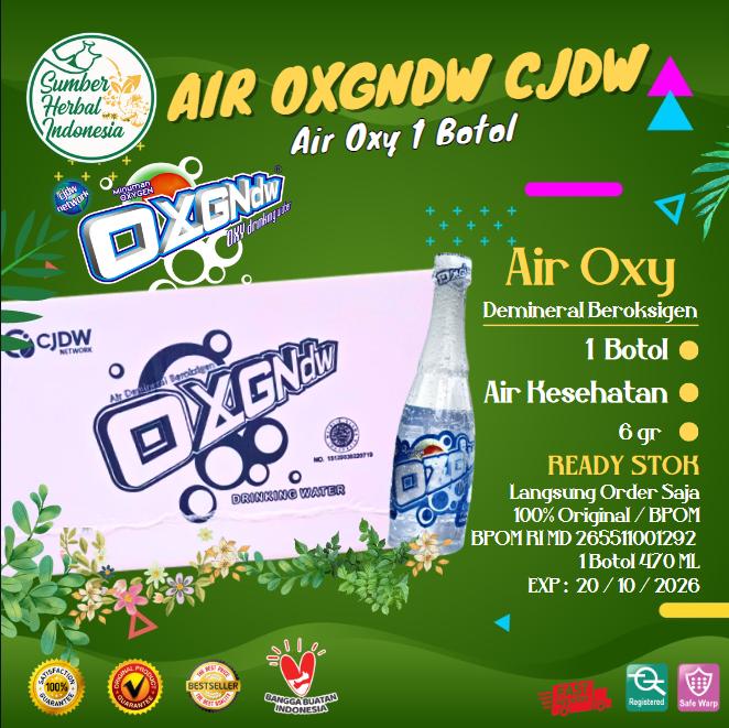 Promo Air OXY Oksigen / Oxygen Drinking Water Botol 470ml - Kota Depok ...