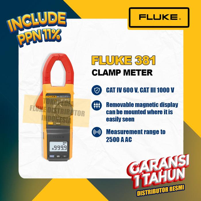 Promo Fluke Remote Display True-rms AC/DC with IFLEX Series 381 Cicil 0 ...