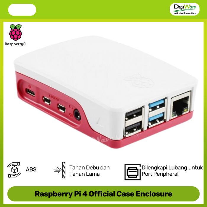 Jual Raspberry Pi 4 Official Case Enclosure - Kota Bekasi - DigiWare Store Bekasi | Tokopedia