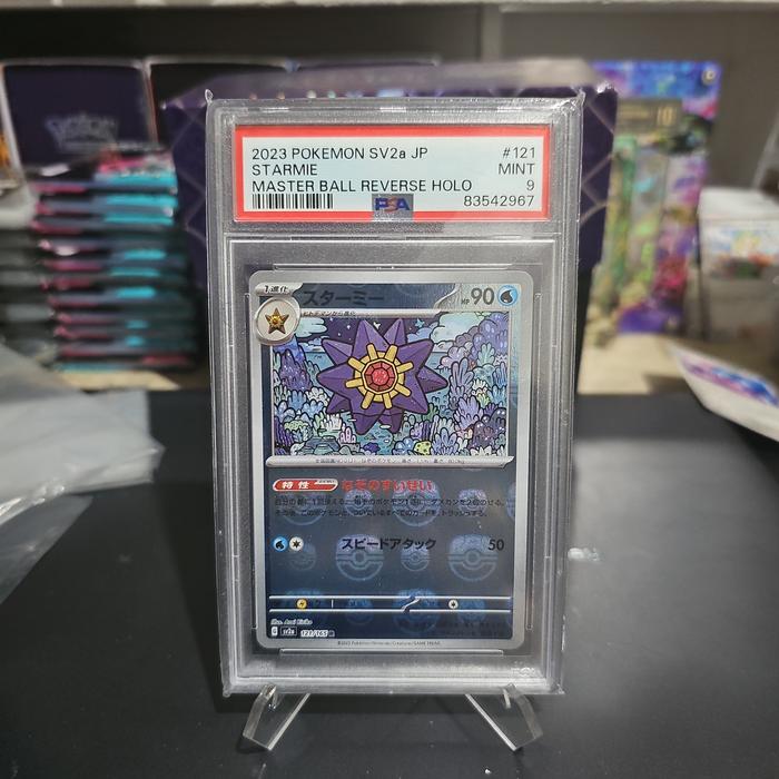 Jual starmie reverse holo master ball japan 151 psa 9 slab grading pokemon asli kartu original ...