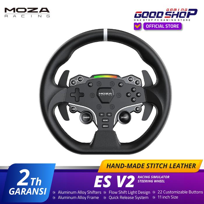Promo MOZA RACING ES Steering Wheel | Racing Simulator Steering Wheel ...
