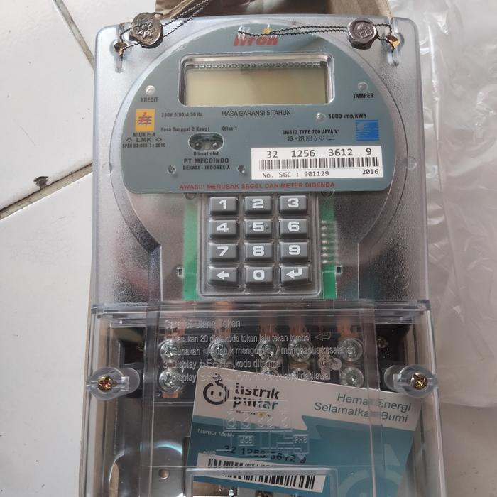 Jual kwh meter prabayar 1phase merk itron 5(60)a - Kota Bekasi - tunas ...