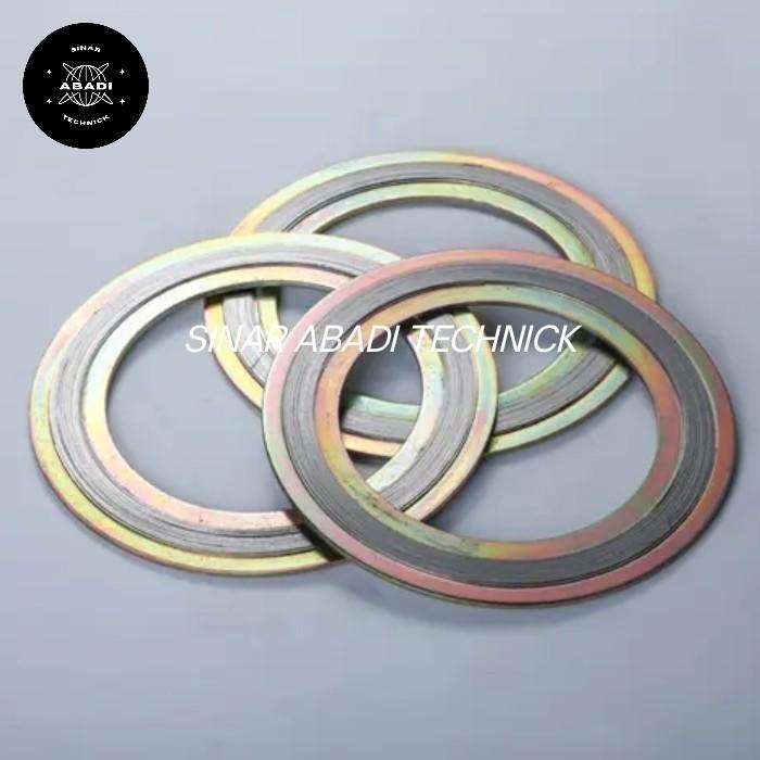 Jual SWG CARBON STEEL JIS 10K 1-1/2" INCH / SPIRAL WOUND GASKET CS JIS ...