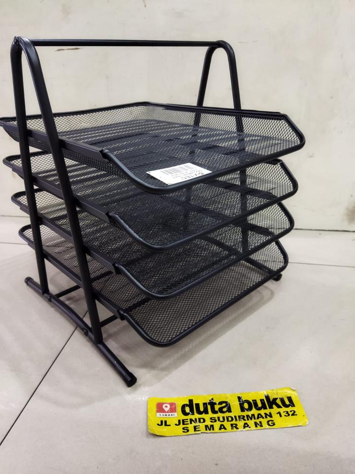 Jual Document Tray 3 Tier / Rak Susun Besi / Bak Surat 3 Susun VTec-BS ...