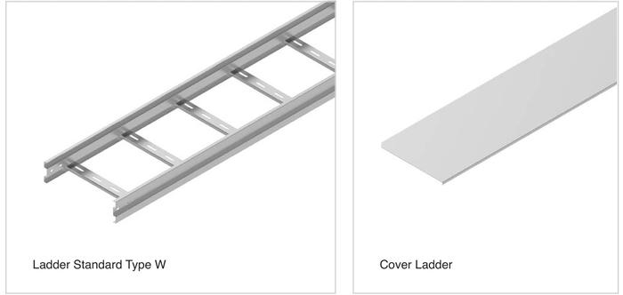 Jual Ladder Standard Type W - Flange Cover Ladder - 150 X 100, Electro ...