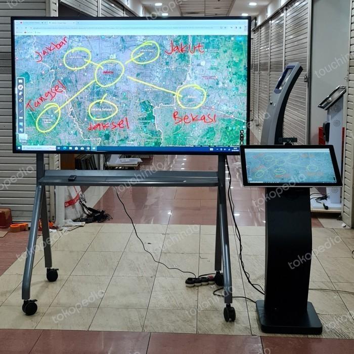 Jual Interactive Education Whiteboard 55 Inch KiosK Informasi AlO ...
