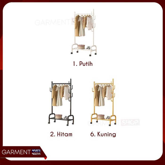 Promo Stand Hanger Display Butik Baju Gantung Besi Hanger Jemuran ...
